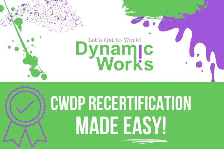 CWDP Recertification | Dynamic Works Institute
